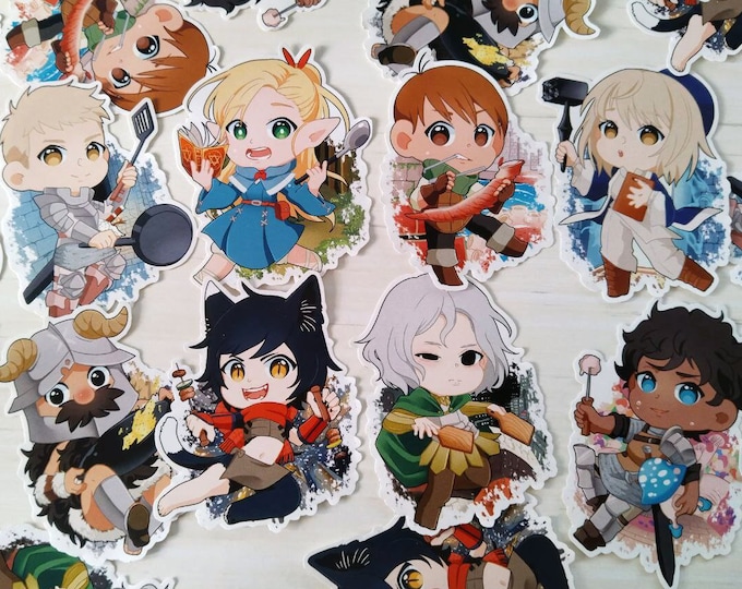 Dungeon Meshi Sticker Sheet - Etsy Canada