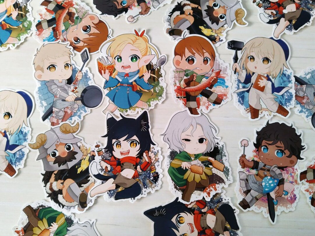 Dungeon Meshi Stickers - Etsy