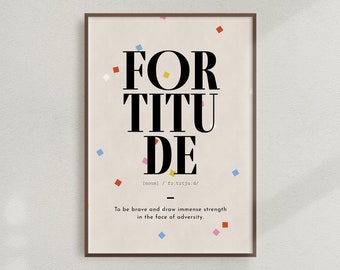 Excellence Dictionary Definition Digital Printable Confetti Poster ...