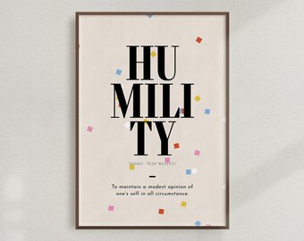 Excellence Dictionary Definition Digital Printable Confetti Poster ...