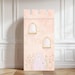 Floral Castle Tower Cutout File, Castle Backdrop, Little Mouse Party ...