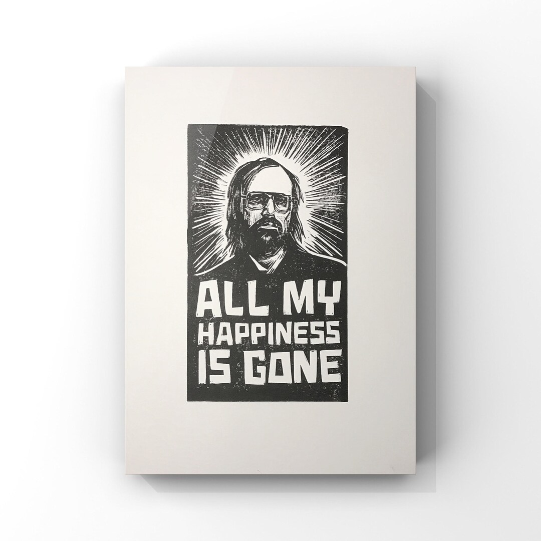 David Berman. Hand Made. Original A4 Linocut Print. Limited and Signed ...
