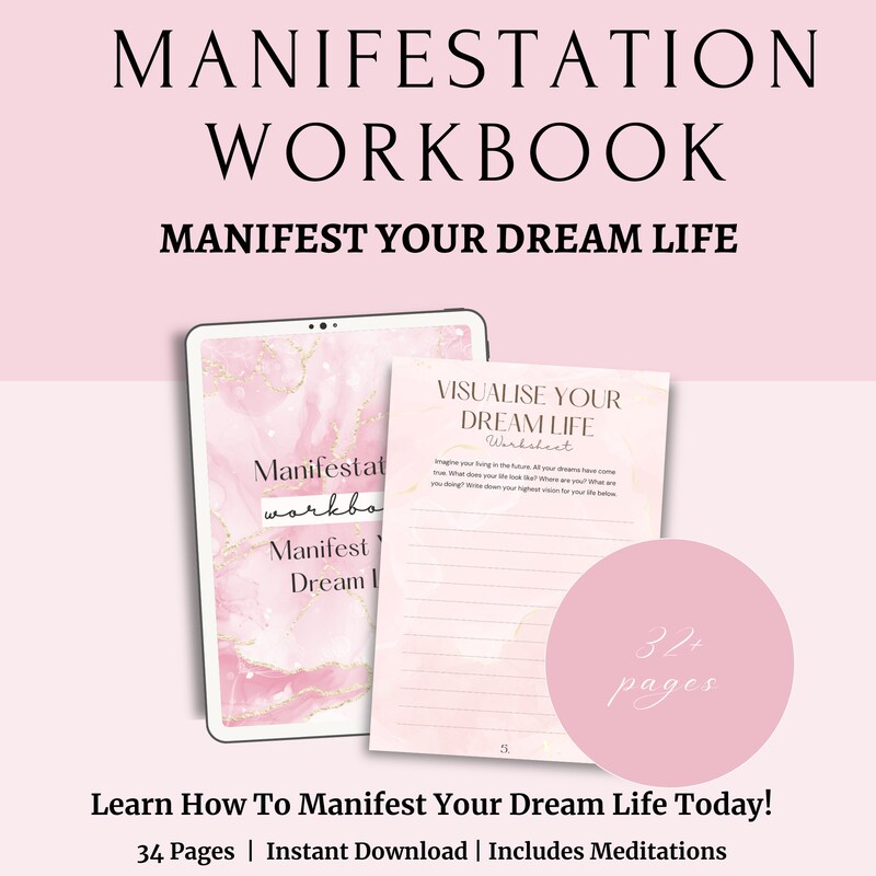 Manifestation Printable - Etsy