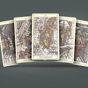 Tarot of Spells and Potions Cards Deck 78+2 Oracle Card Deck Modern ...