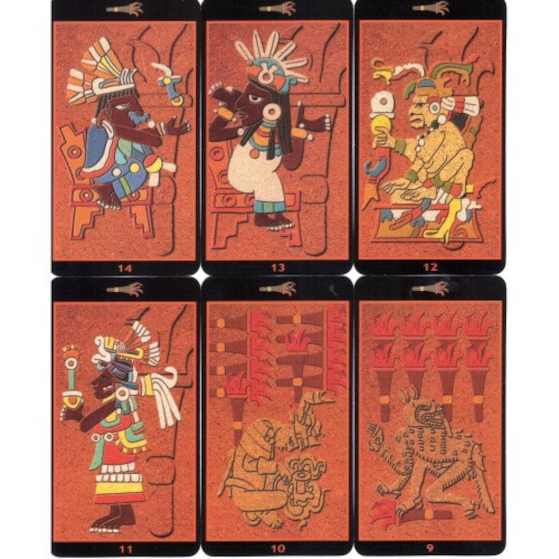 Maya Mayan Tarot Oracle 78 Card Deck English Deutsch Italian | Etsy