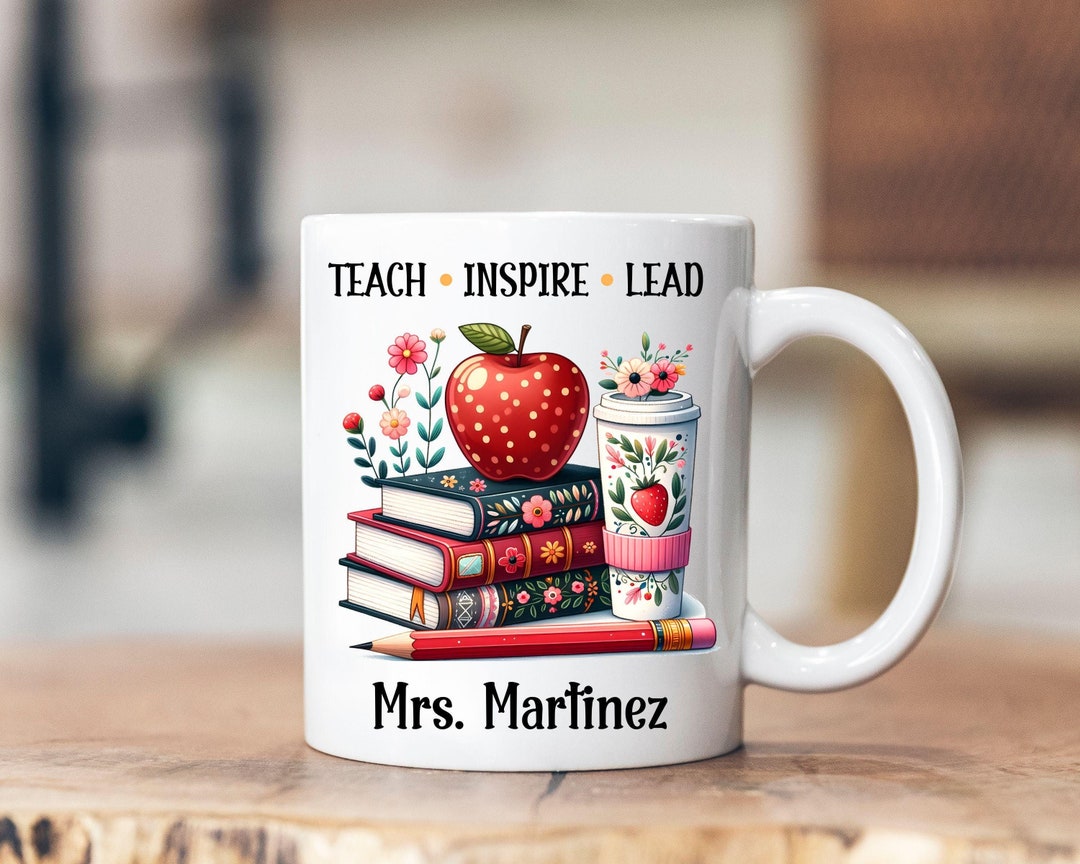 Personalized Teacher Mug, Teacher Gift, Newly Qualified Teacher ...
