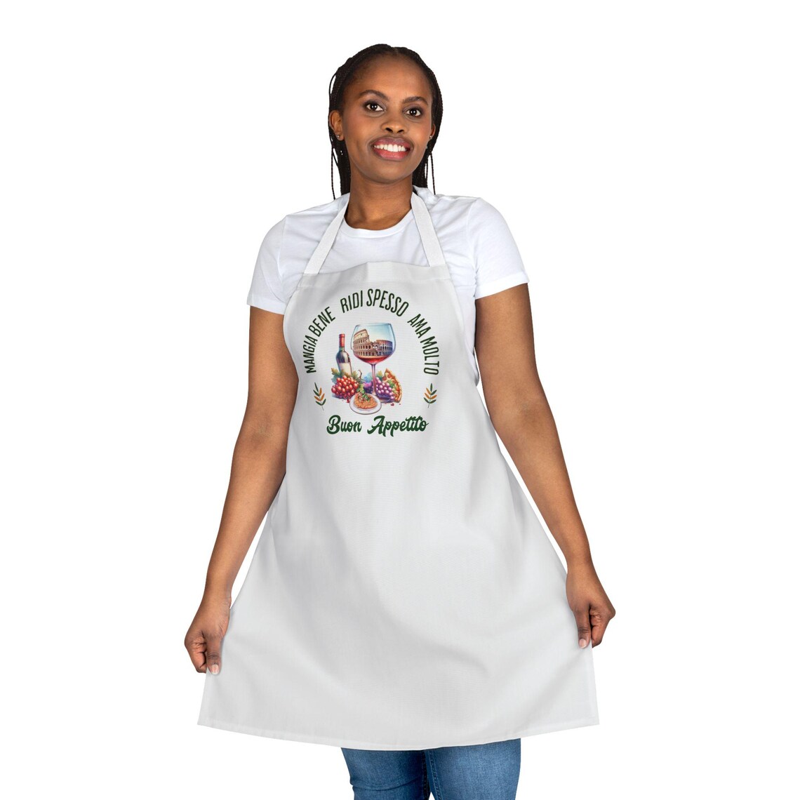 Italian Apron, Recipe Apron, Custom Italian Apron, Personalized Apron ...