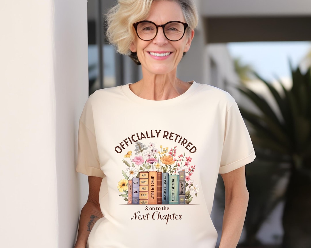 Retirement Shirt, Officially Retired, Retirement Gifts, Retirement ...