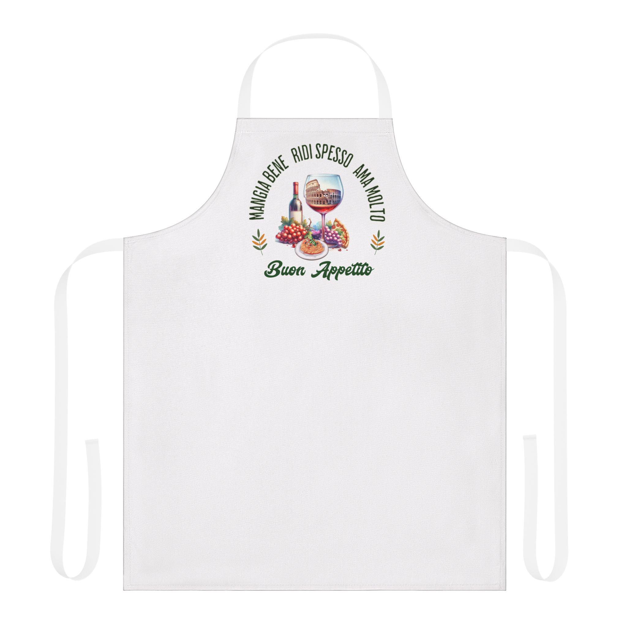Italian Apron, Recipe Apron, Custom Italian Apron, Personalized Apron ...