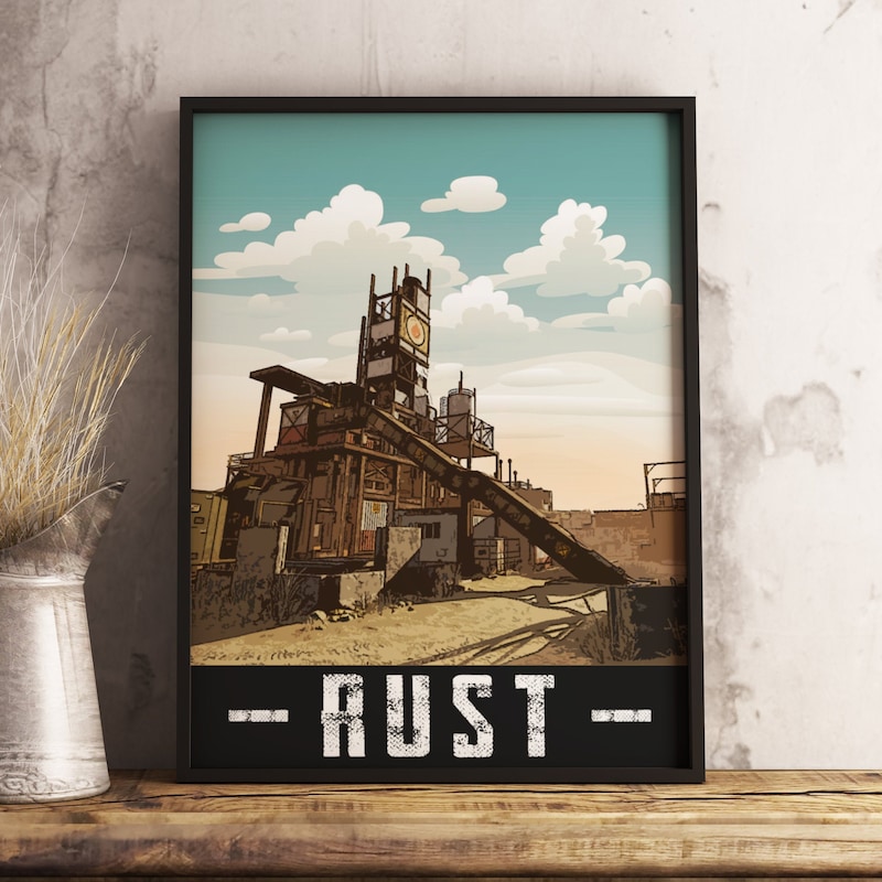Rust Wall Art - Etsy UK