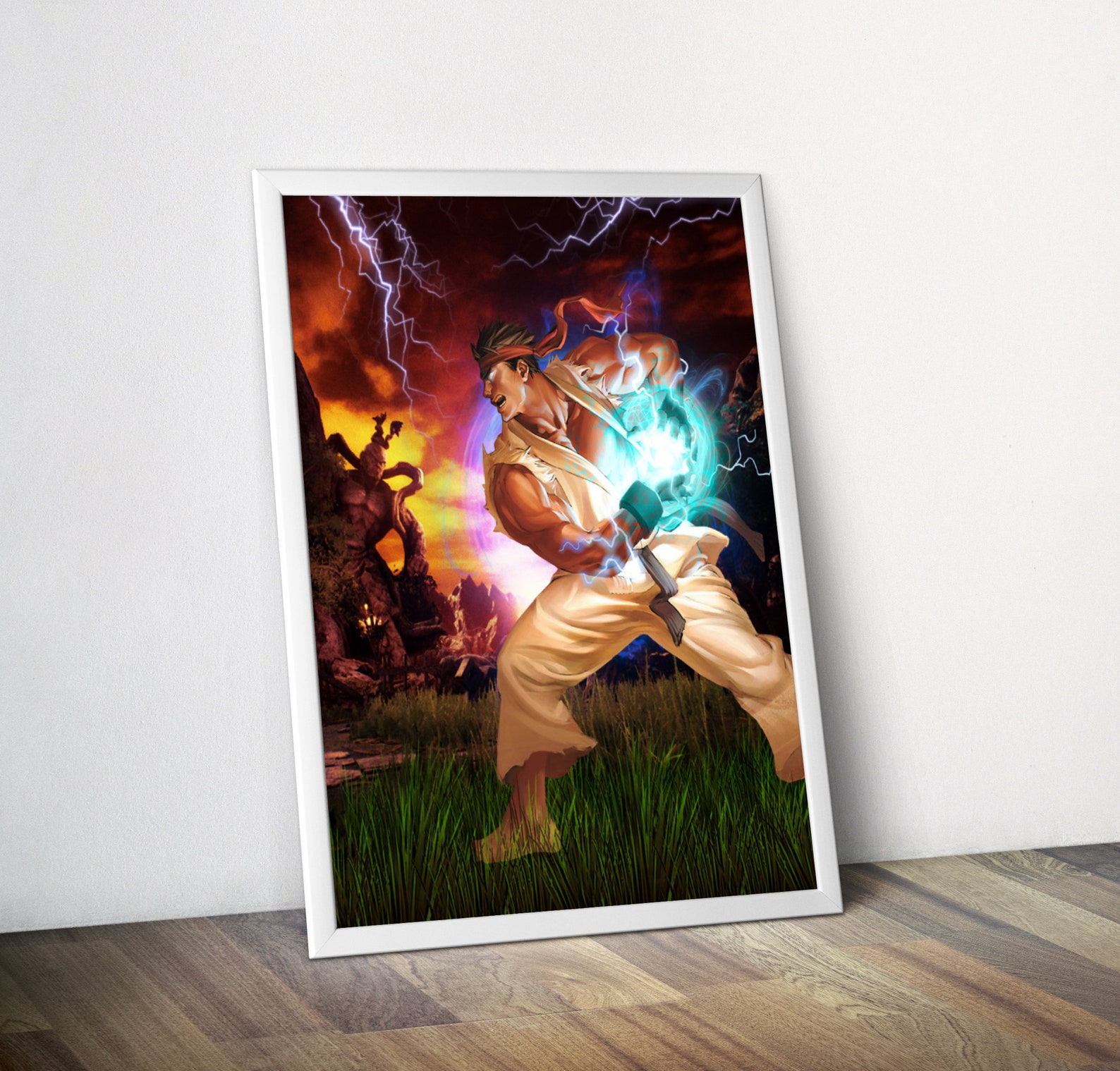 Ryu Poster - Etsy
