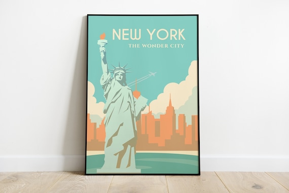New York Poster - Etsy