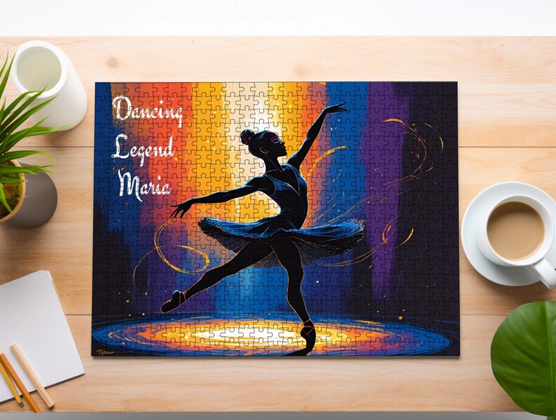Personalised Dancing Jigsaw Puzzle | Premium 1000, 500, 100 or 48 ...