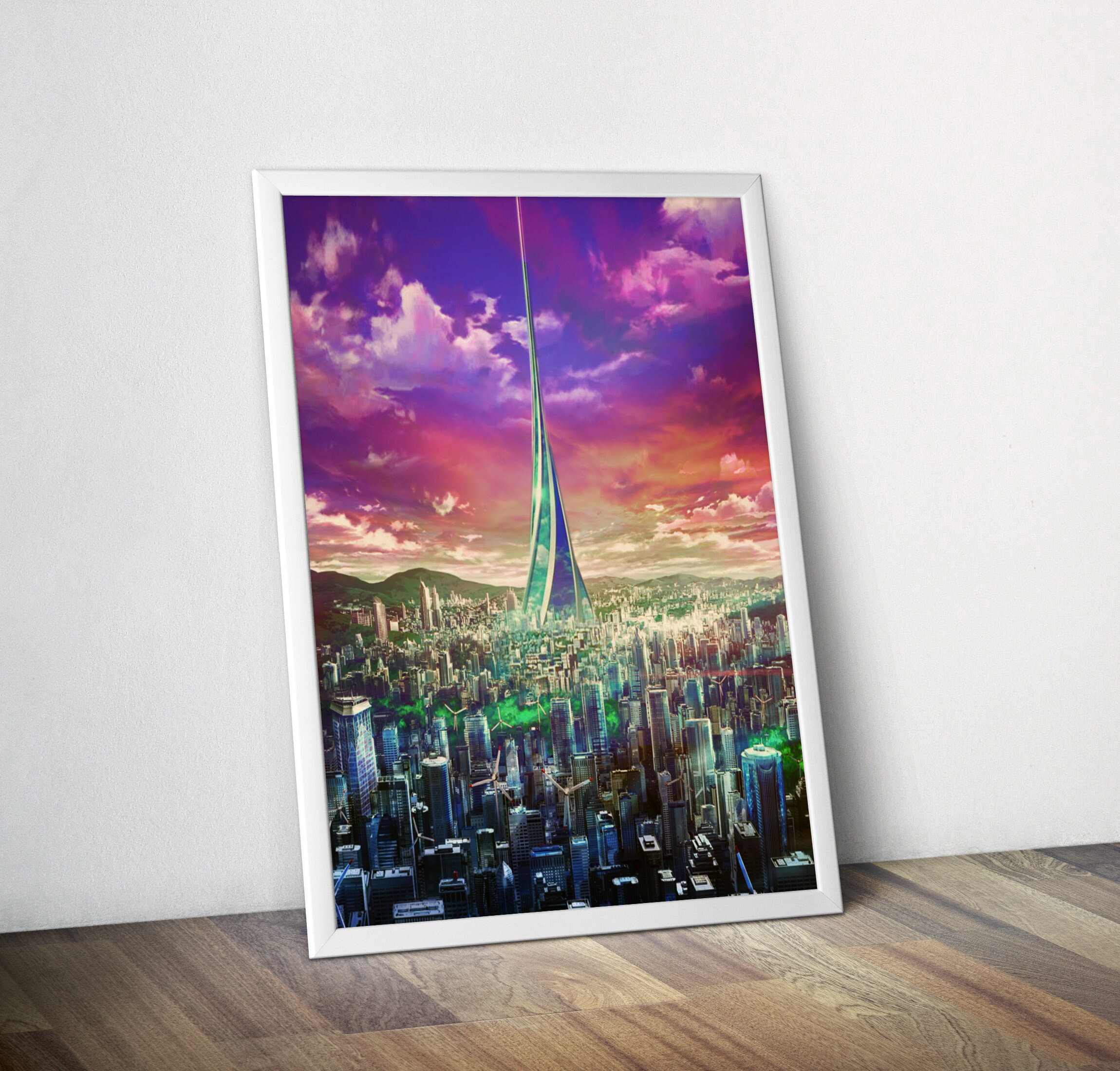 Academy City Poster - Etsy