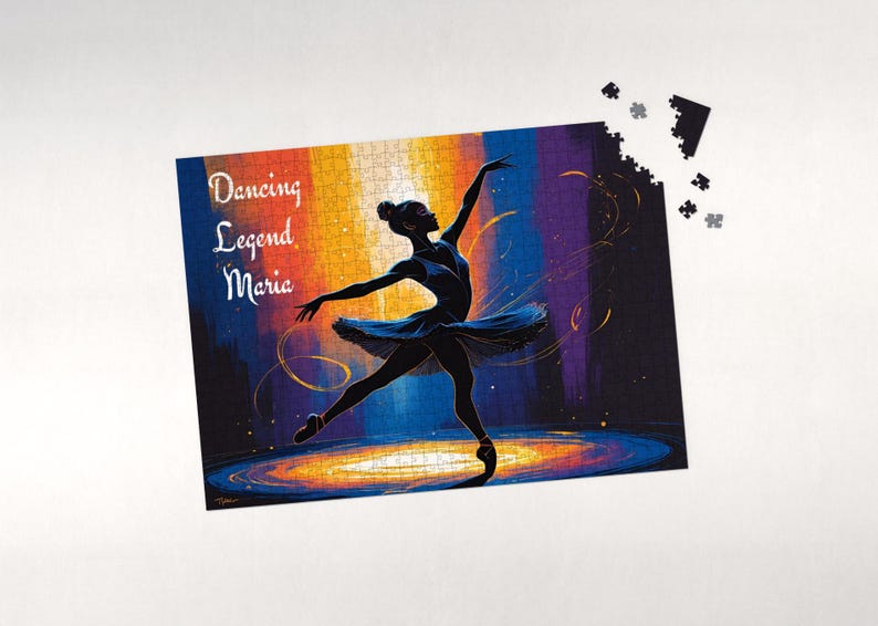 Personalised Dancing Jigsaw Puzzle | Premium 1000, 500, 100 or 48 ...