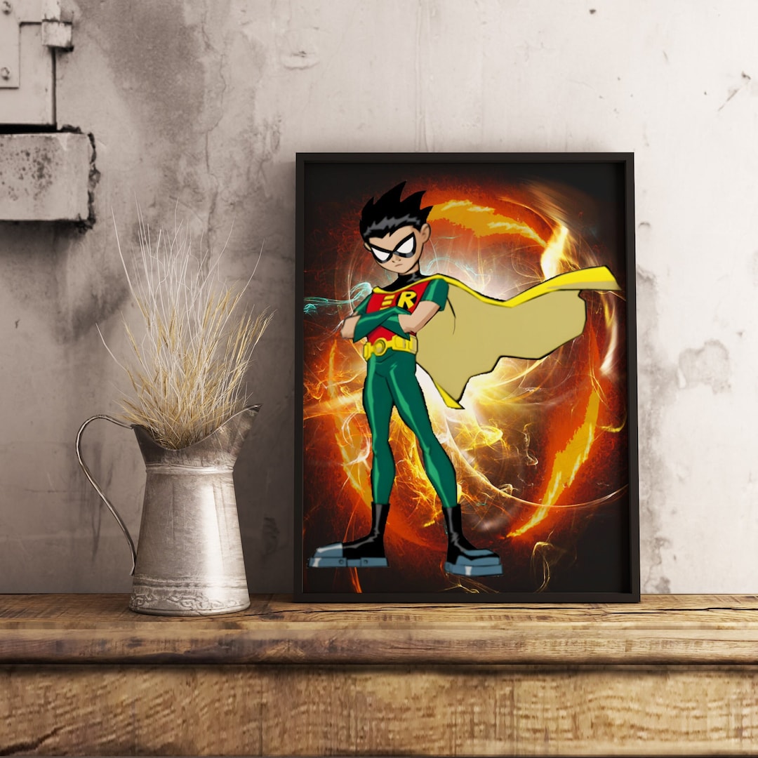 Teen Titans | Robin Poster - Etsy