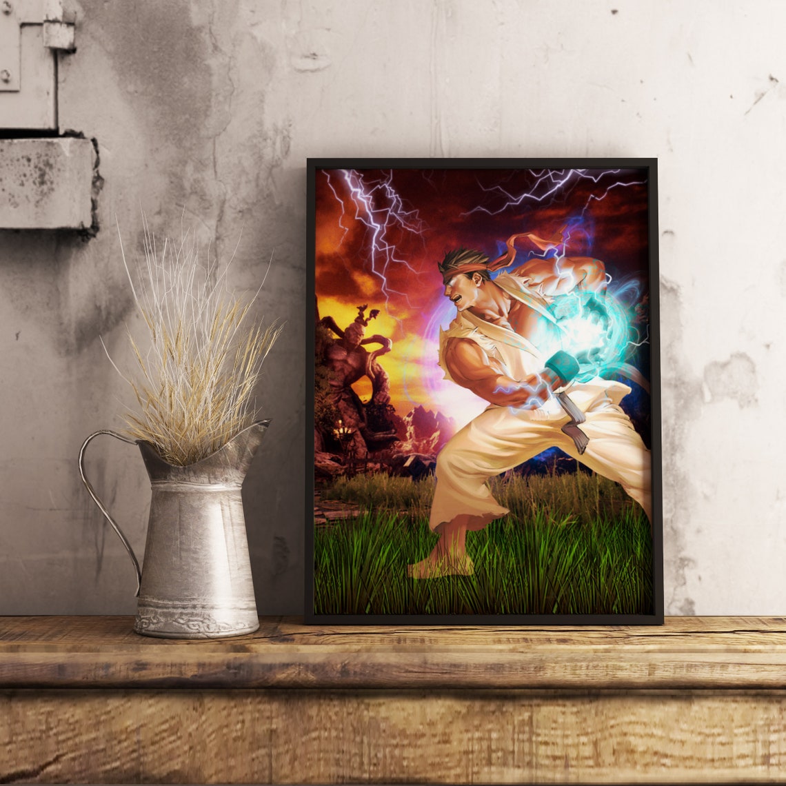 Ryu Poster - Etsy