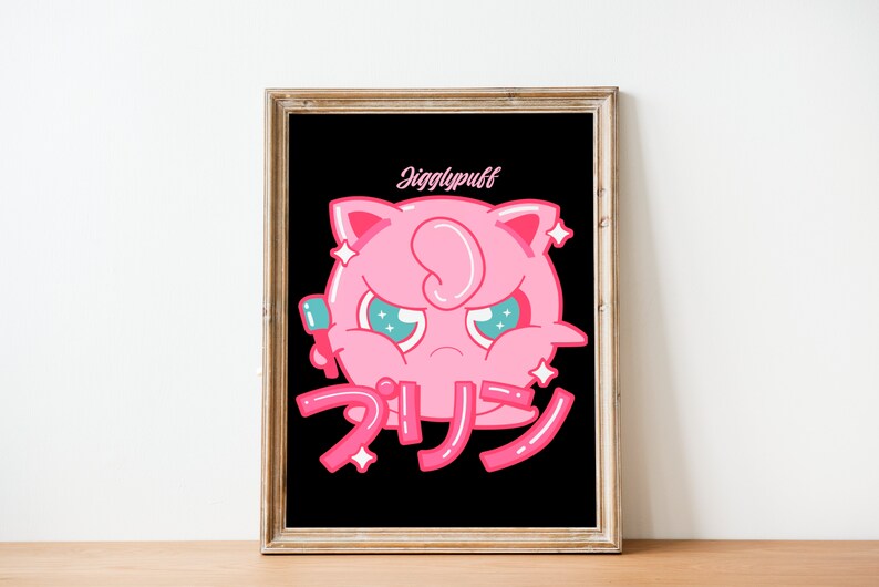 Jigglypuff Poster - Etsy