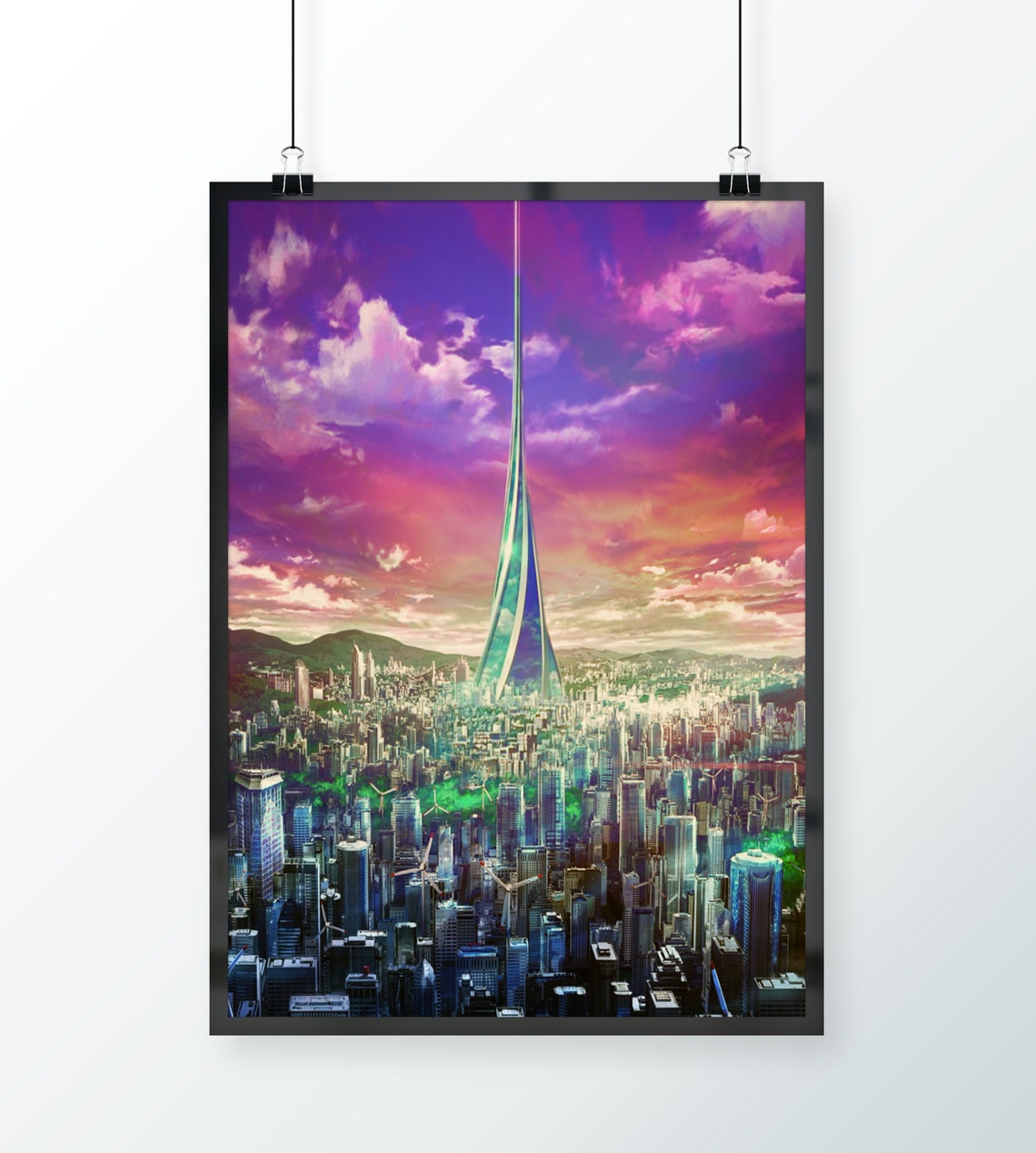 Academy City Poster - Etsy