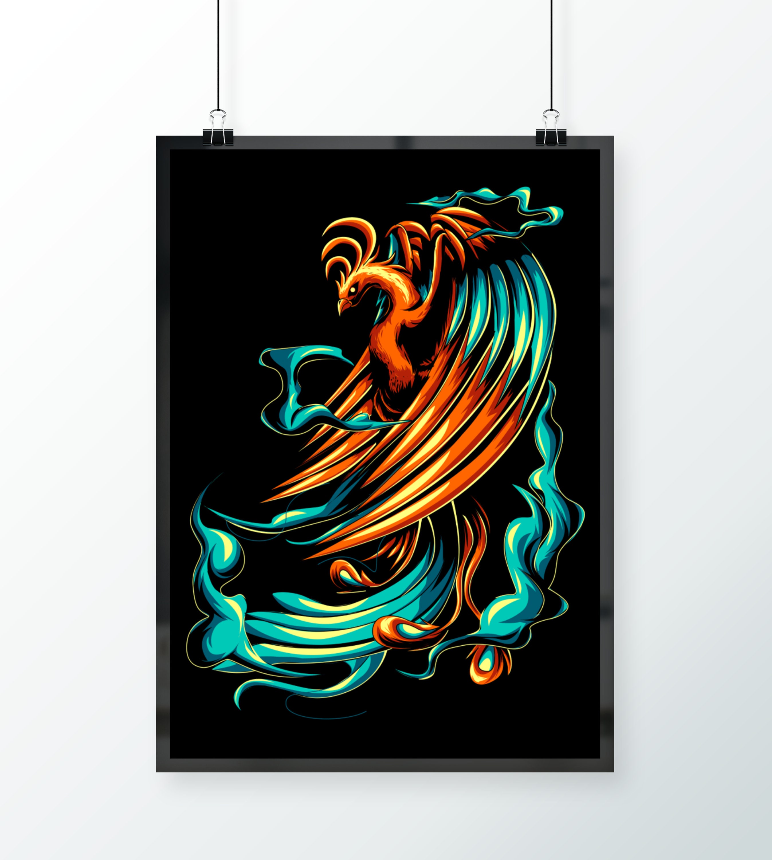 Phoenix Poster - Etsy