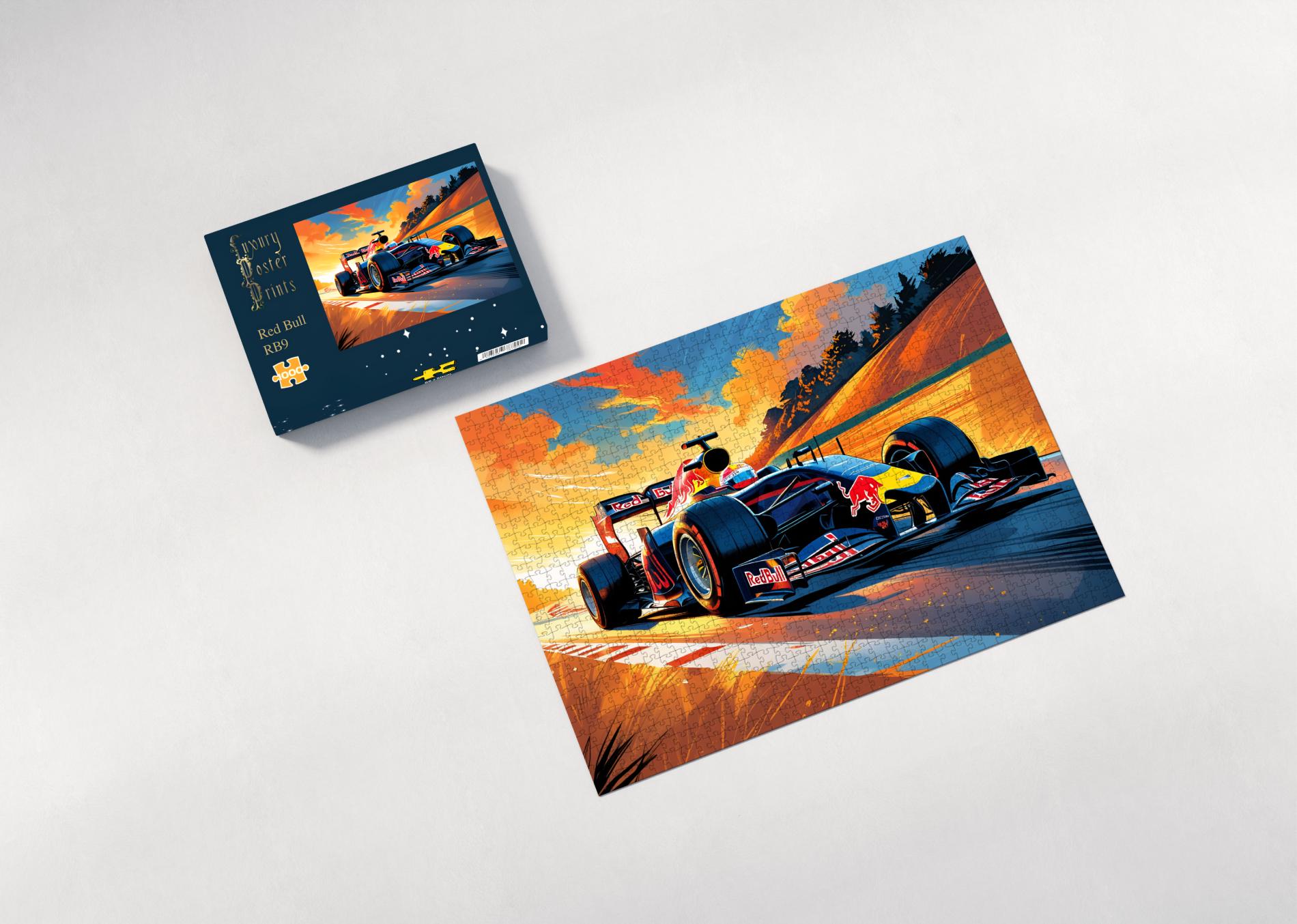 F1 Red Bull RB9 Jigsaw Puzzle | Premium 1000, 500, 100 or 48 Pieces ...