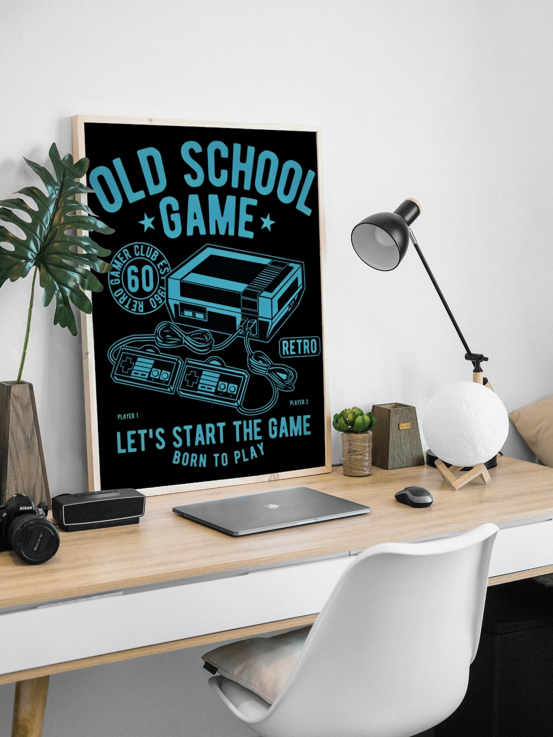 Old School Game Retro Poster - Etsy