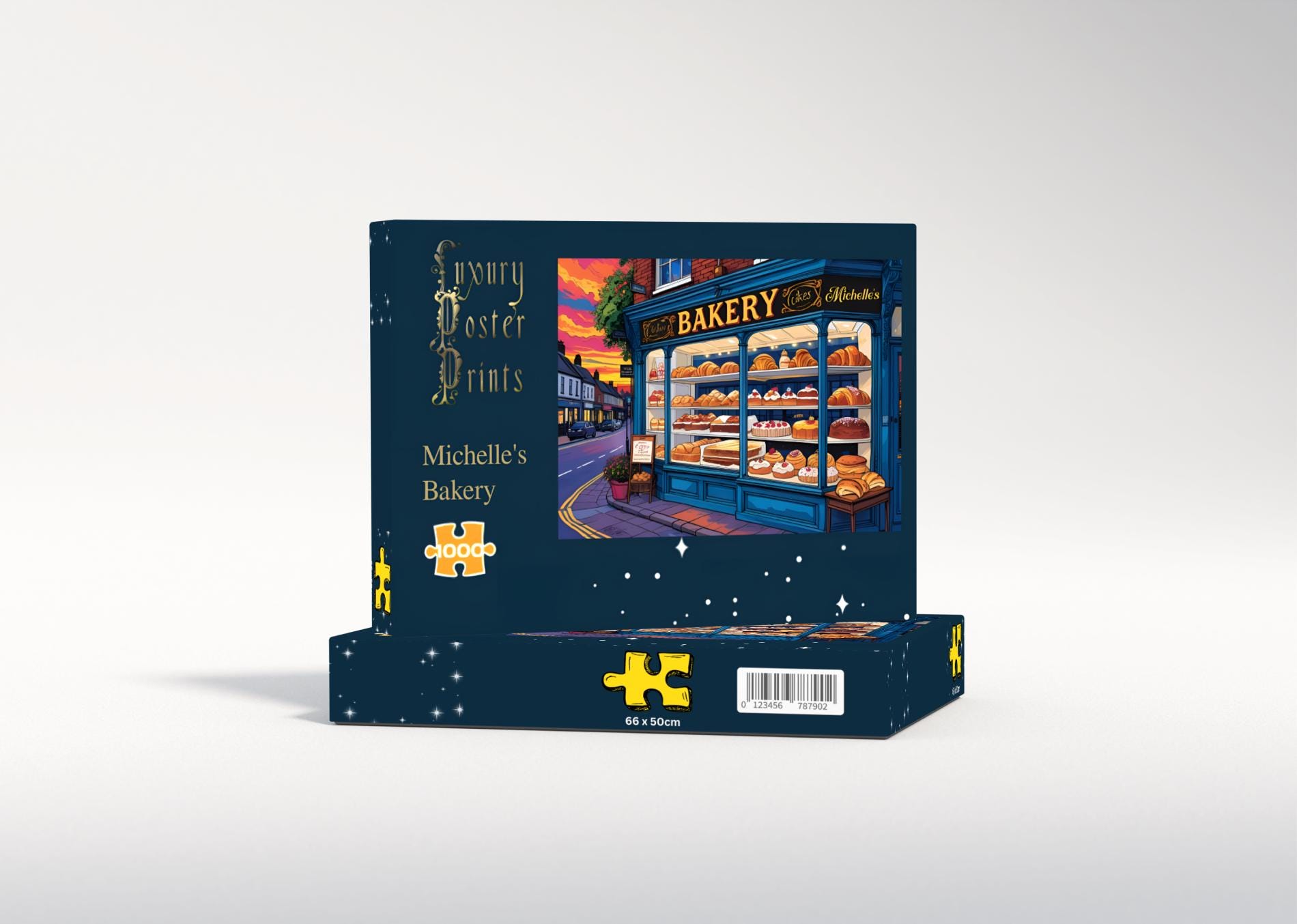 Personalized Baking Jigsaw Puzzle | Premium 1000, 500, 100 or 48 Pieces ...