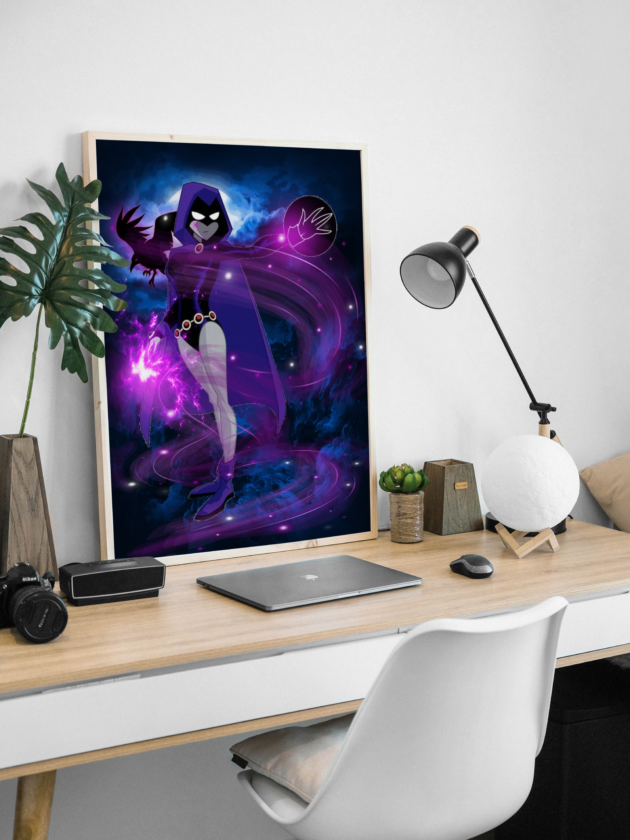 Teen Titans Raven Poster | Etsy