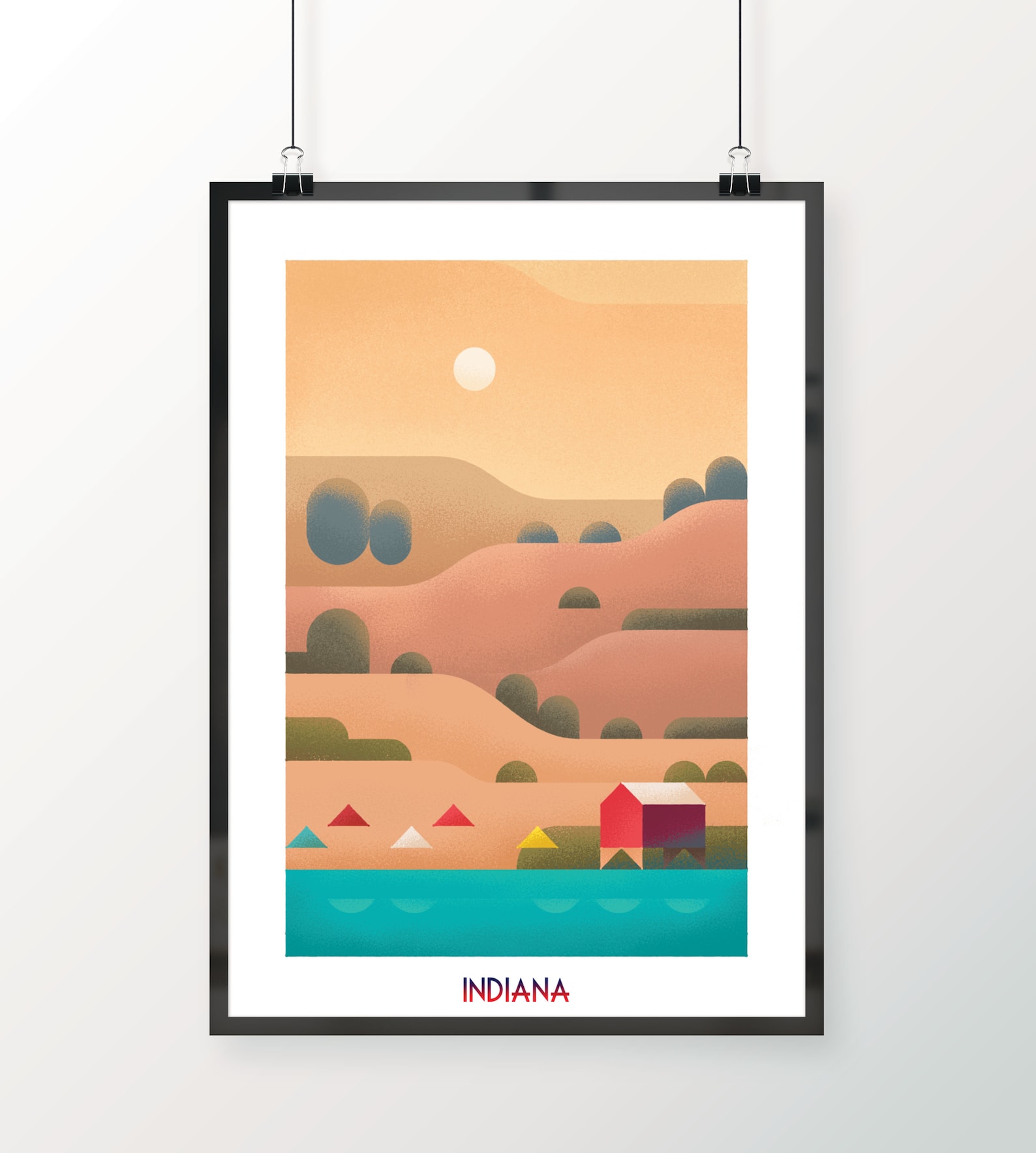 Indiana Poster - Etsy