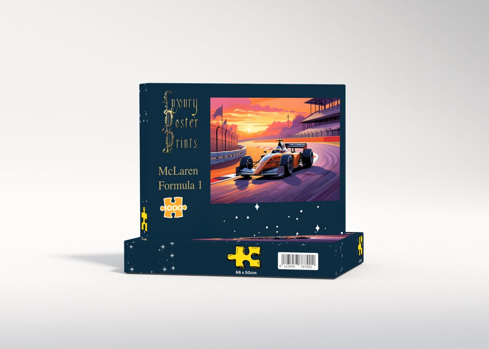 Mclaren Formula 1 Jigsaw Puzzle | Premium 1000, 500, 100 or 48 Pieces ...