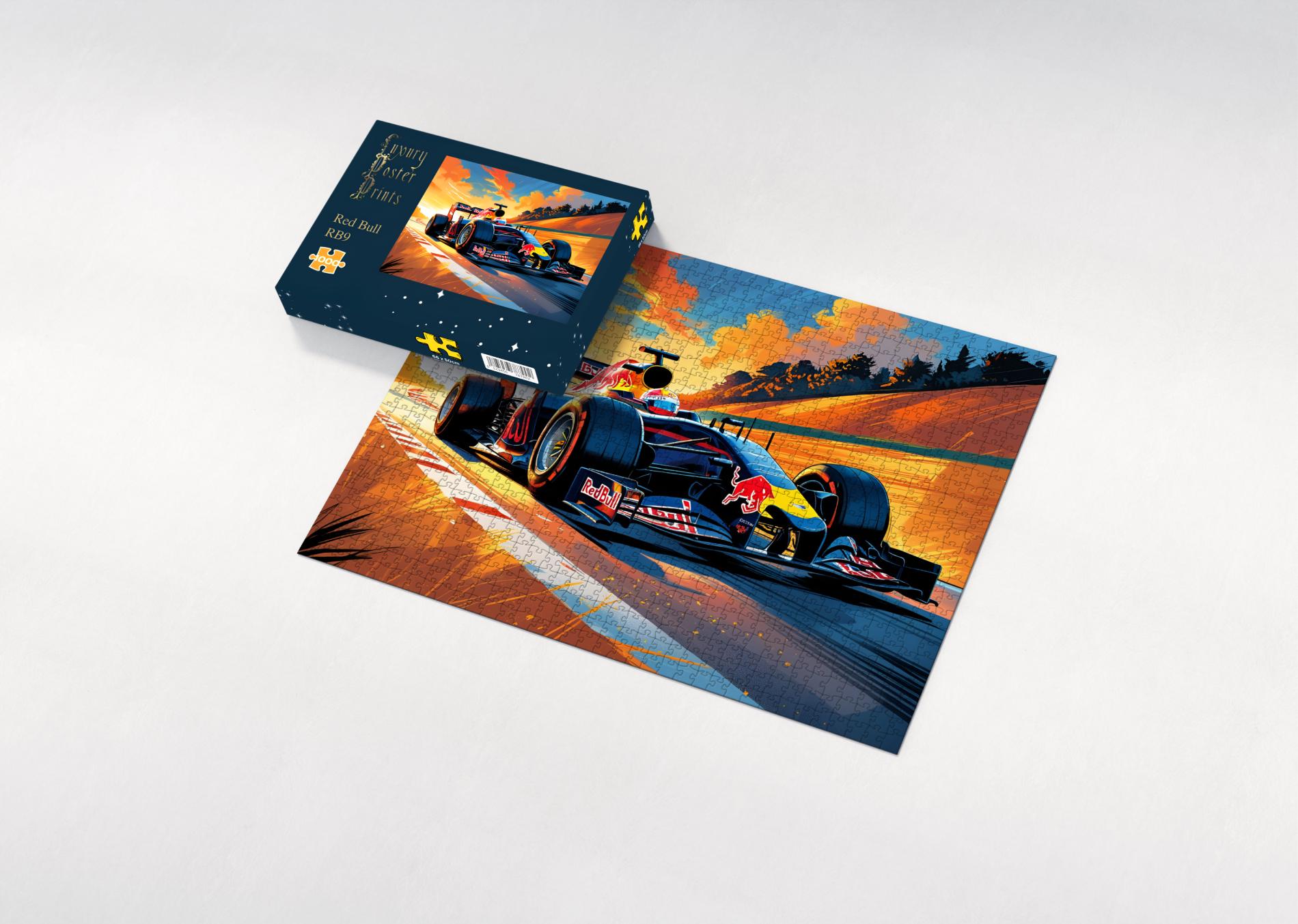 F1 Red Bull RB9 Jigsaw Puzzle | Premium 1000, 500, 100 or 48 Pieces ...
