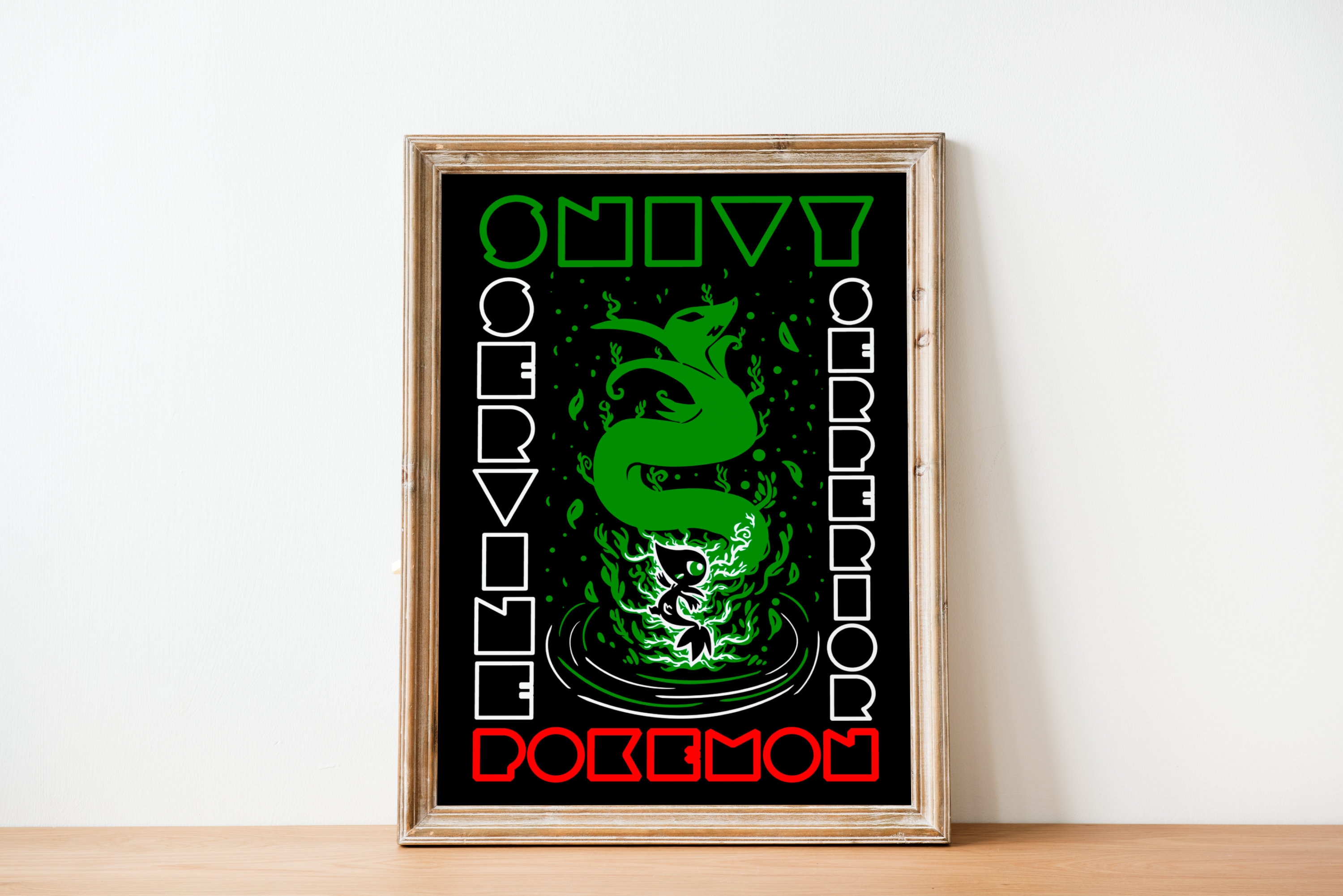 Snivy Evolution Poster - Etsy UK