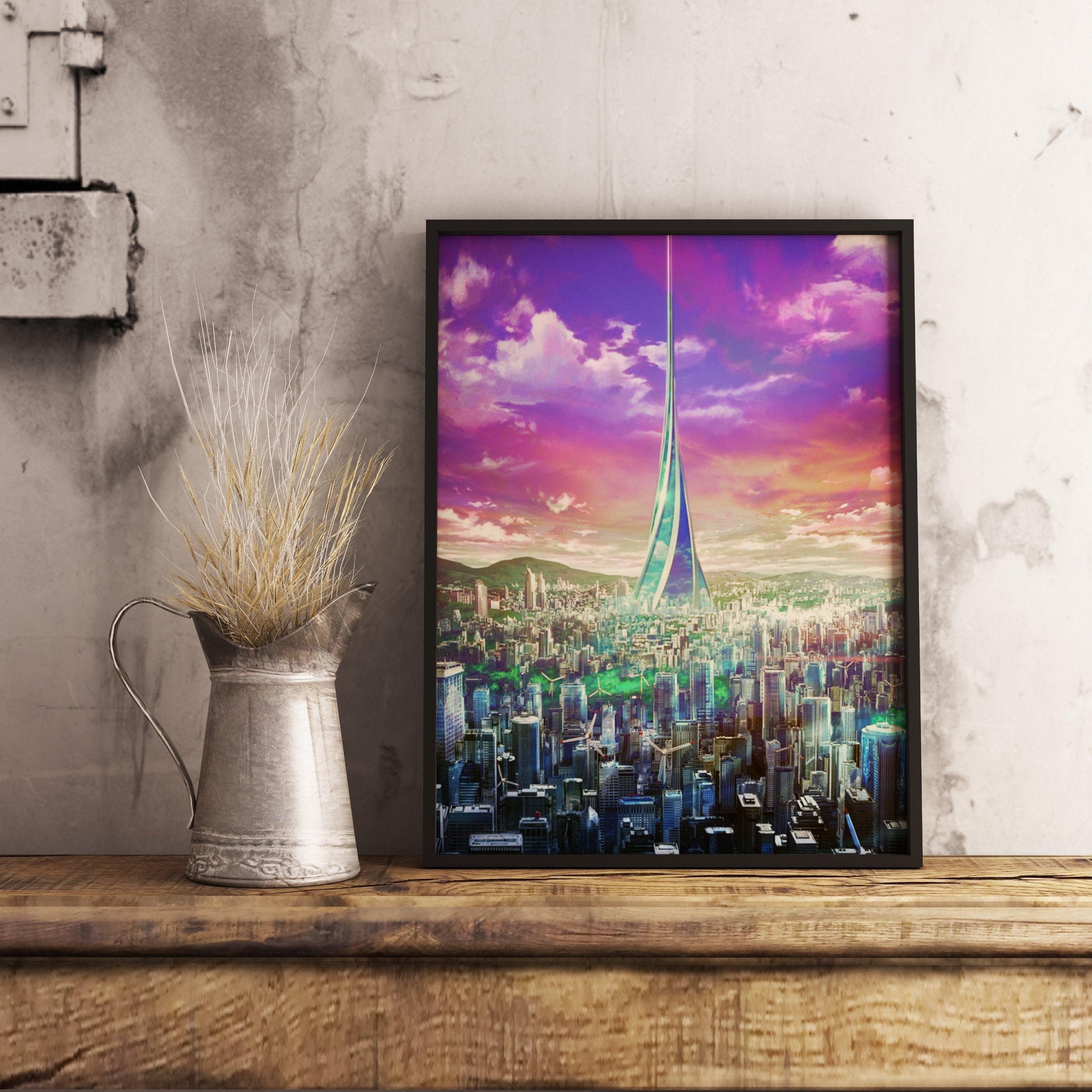 Academy City Poster - Etsy