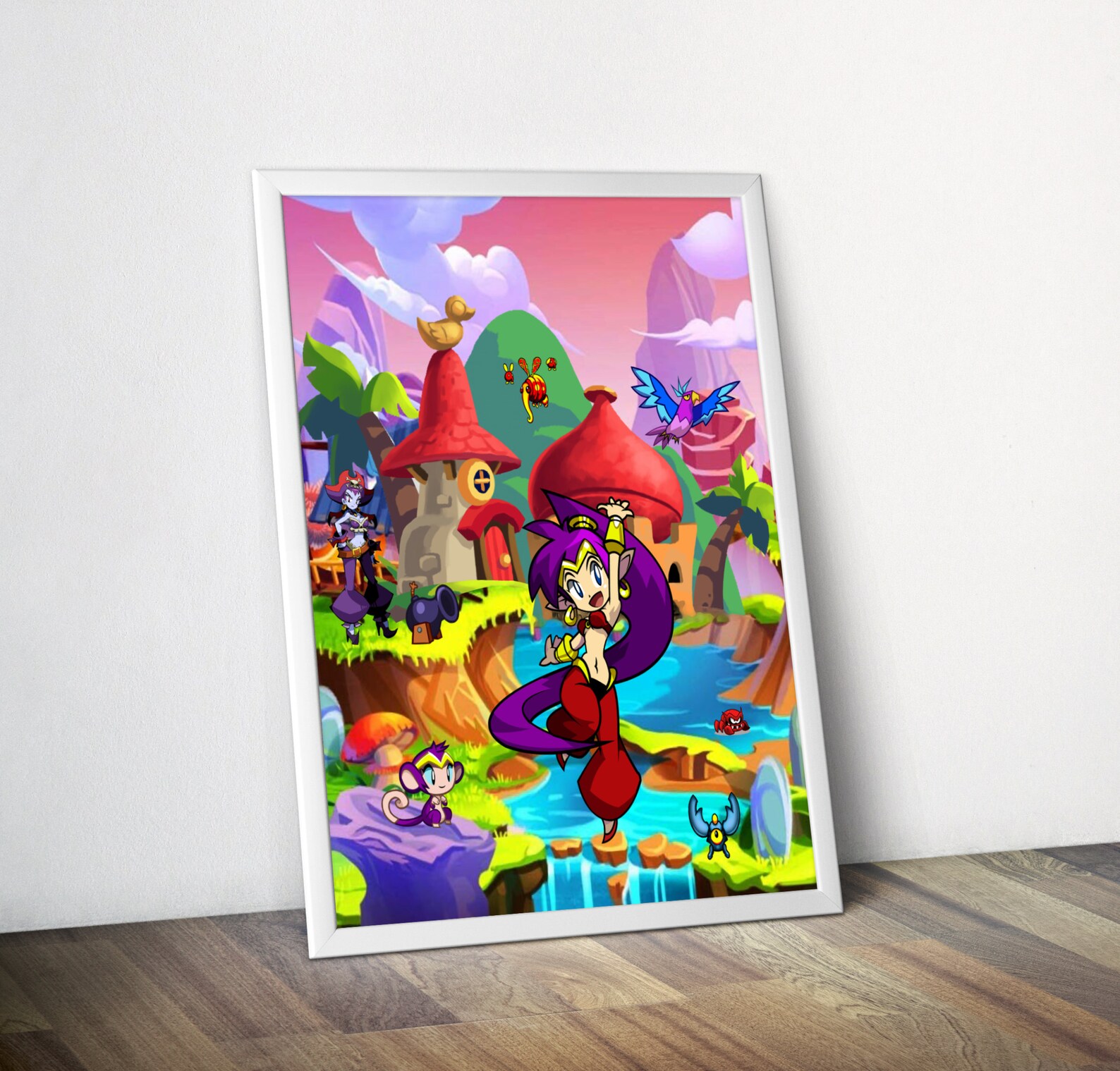 Shantae and Crash A2 Poster Bundle | Etsy UK