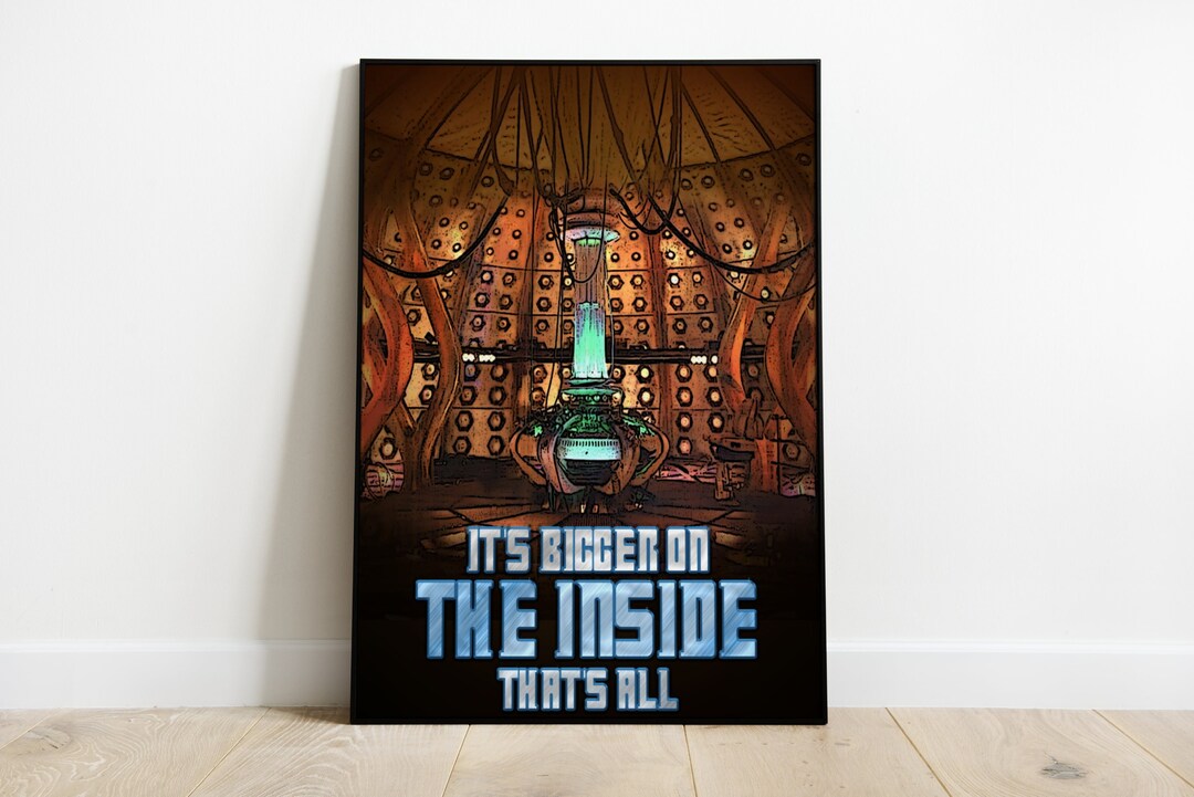Doctor Who Tardis Poster - Etsy