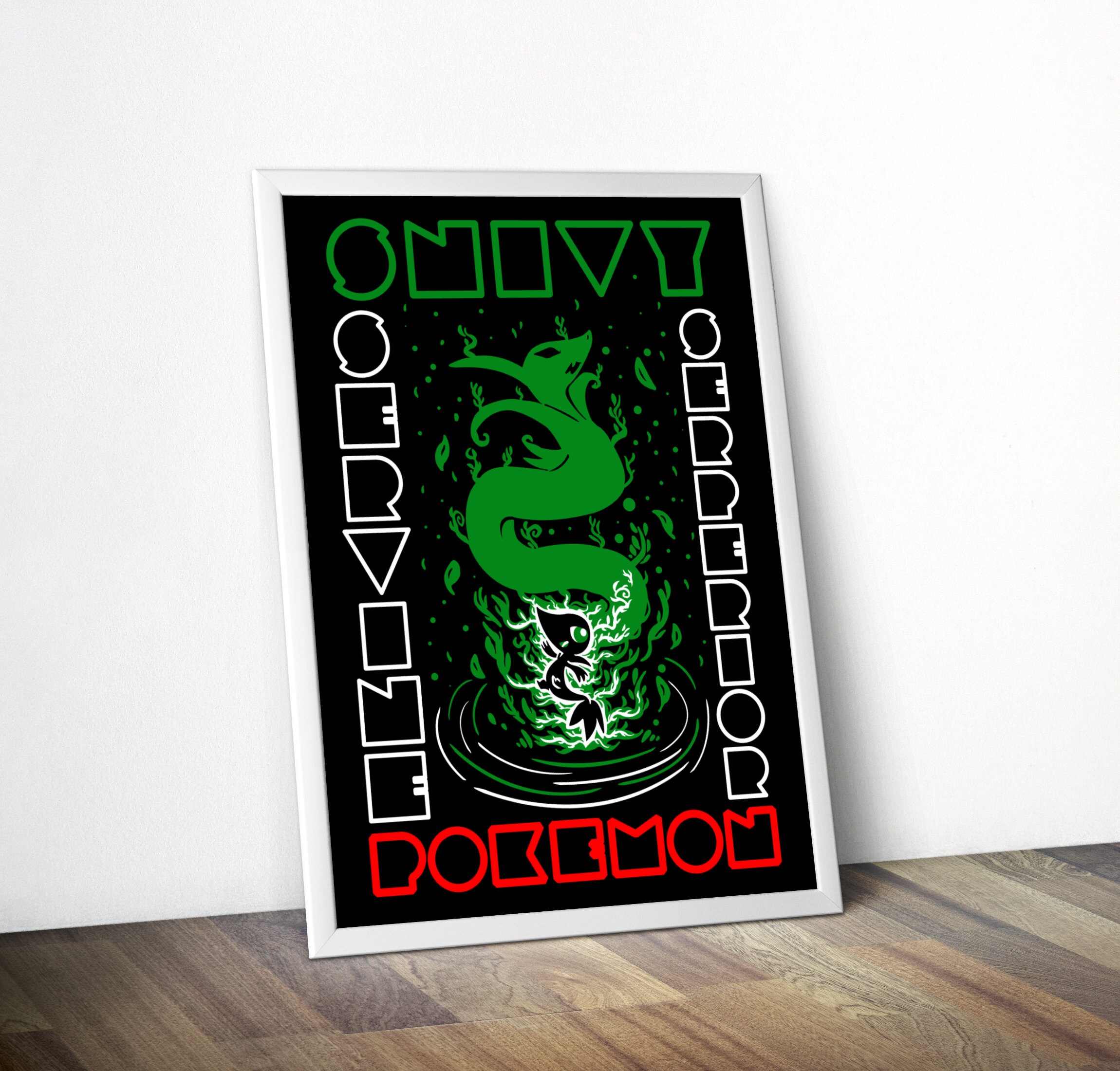 Snivy Evolution Poster - Etsy UK