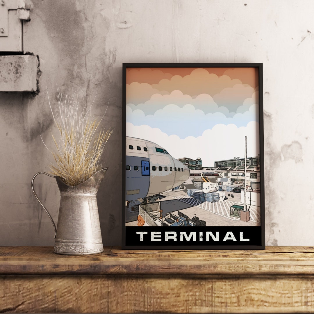 Terminal Map Poster - Etsy