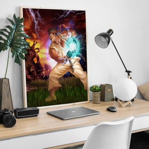 Ryu Poster - Etsy