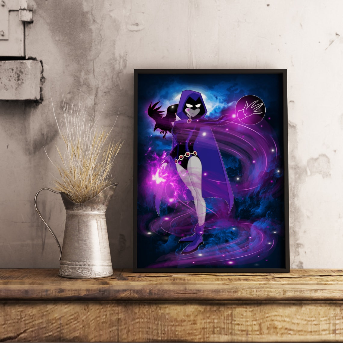 Teen Titans Raven Poster | Etsy