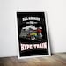 All Aboard the Hype Train Poster - Etsy
