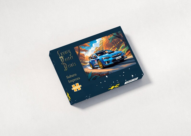Personalized Plates Subaru Impreza Jigsaw Puzzle | 1000, 500, 100 or 48 ...