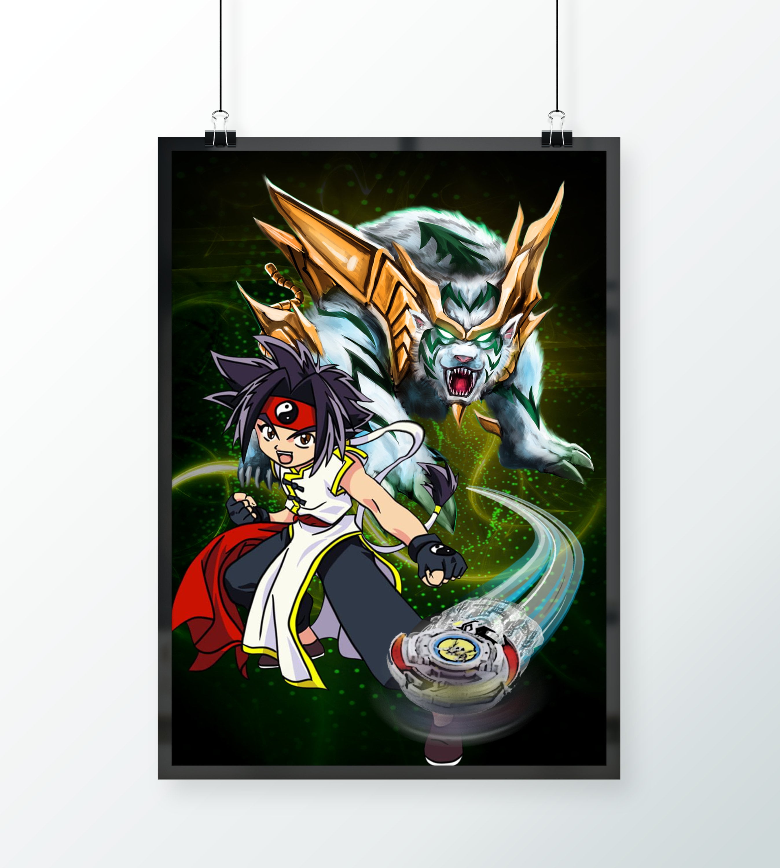 Beyblade Poster Ray - Etsy