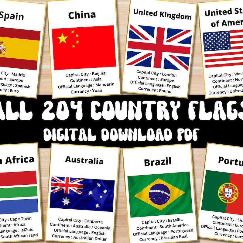 Flashcards Garden - Etsy