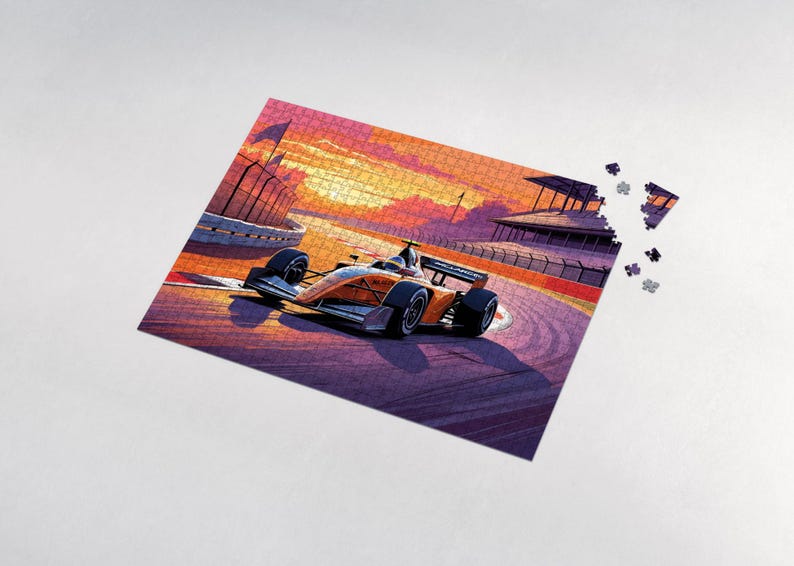 Mclaren Formula 1 Jigsaw Puzzle | Premium 1000, 500, 100 or 48 Pieces ...