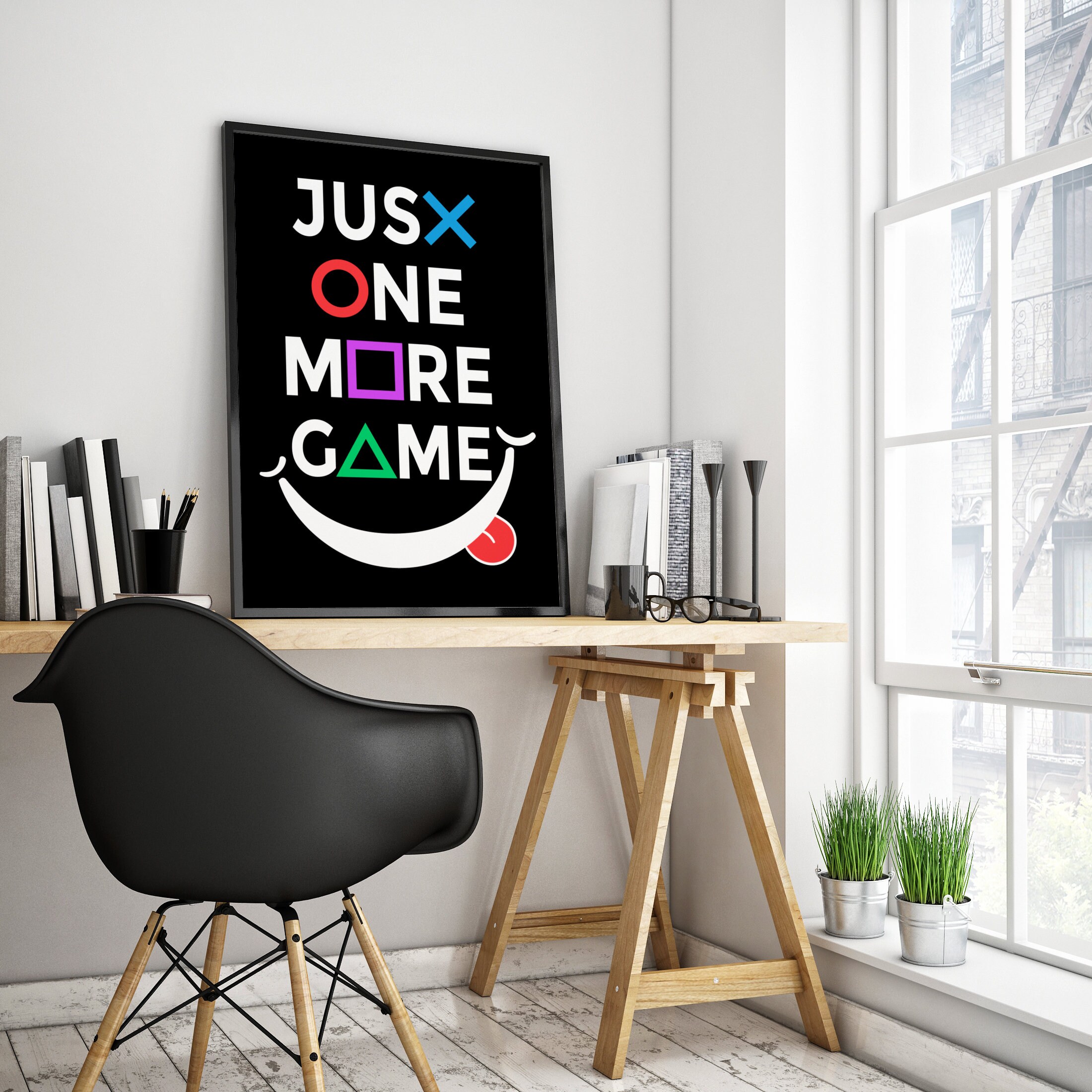 Just One More Game Poster - Etsy UK