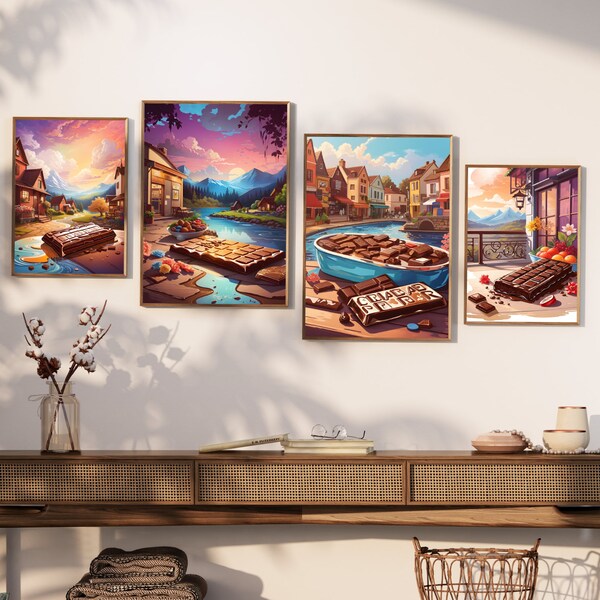 Chocolate Poster - Etsy