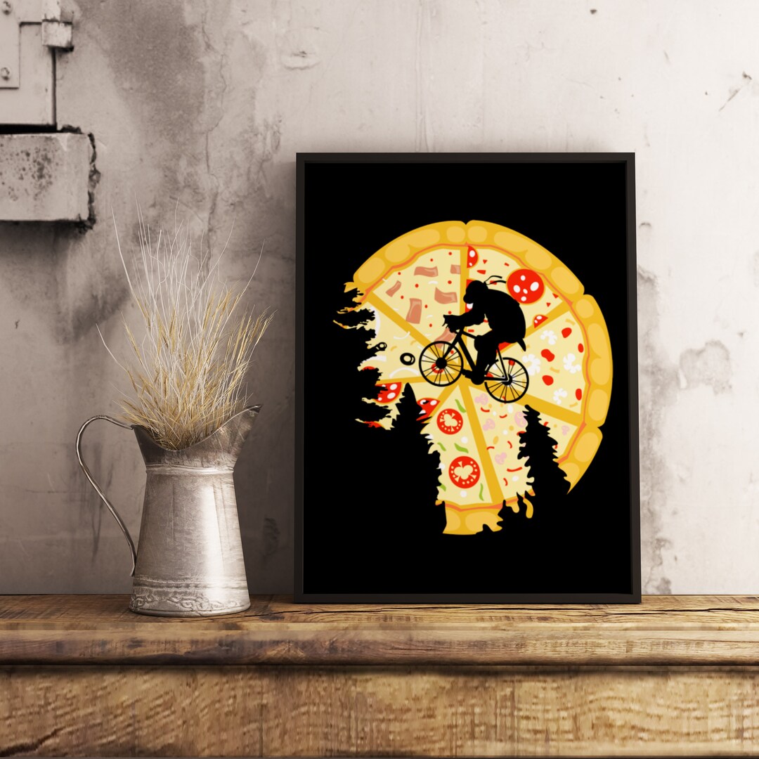 TMNT Pizza Poster - Etsy