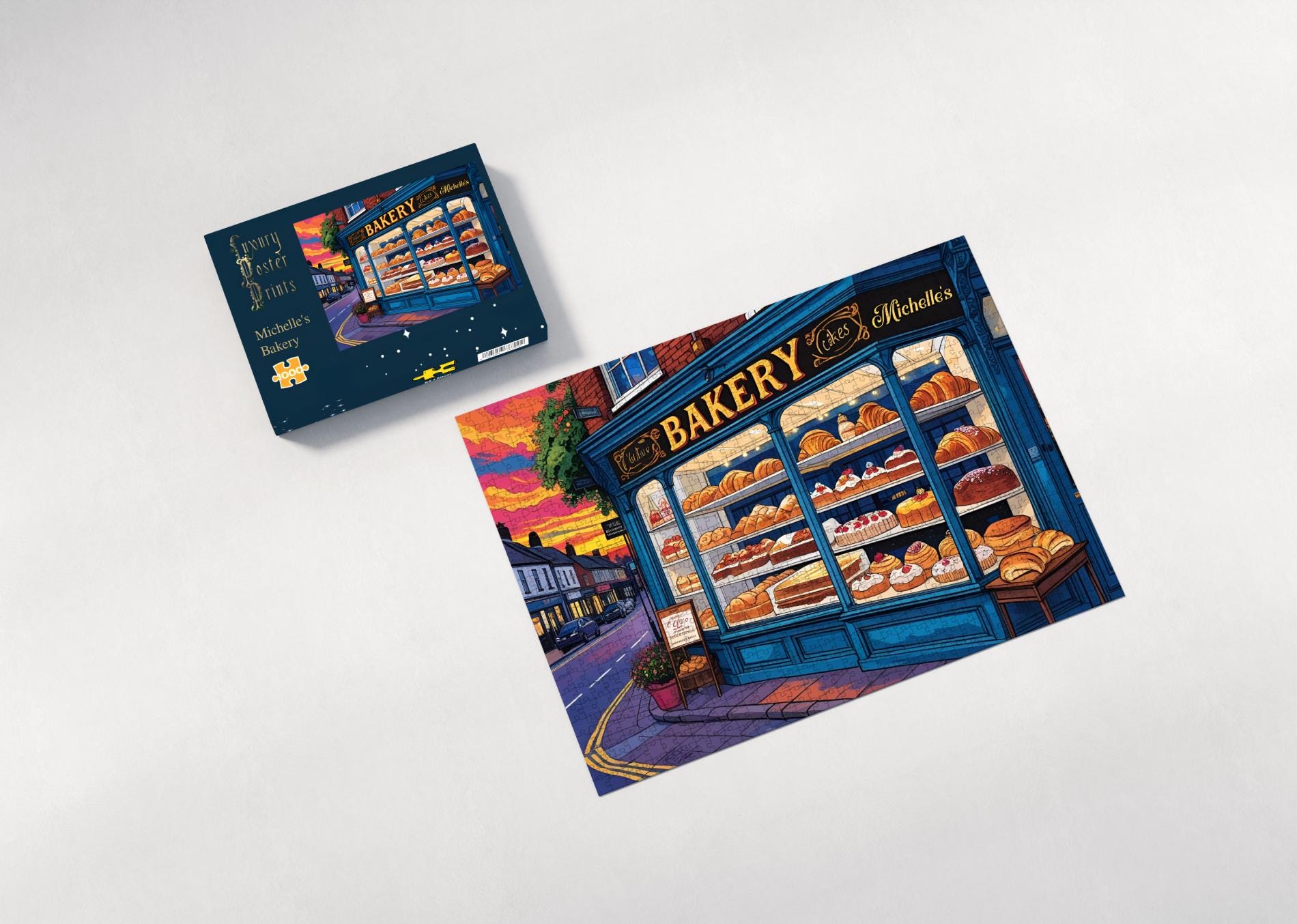 Personalized Baking Jigsaw Puzzle | Premium 1000, 500, 100 or 48 Pieces ...