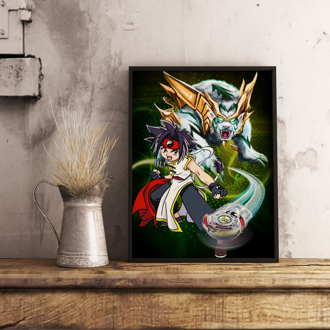 Beyblade Poster Ray - Etsy