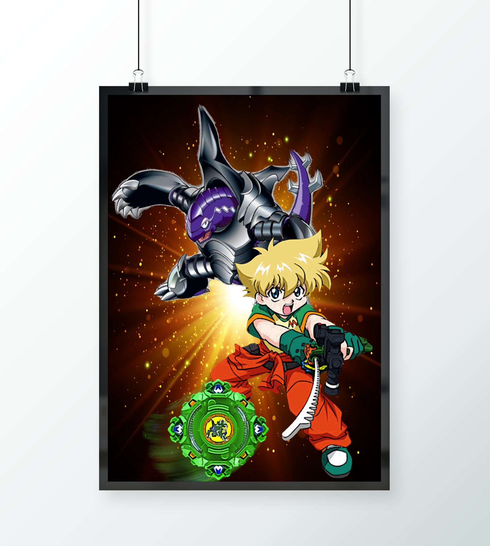 Beyblade Poster Max | Etsy UK
